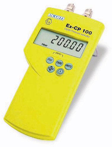 Intrinsically-Safe Pressure Measuring instrument - Ex-CP 100